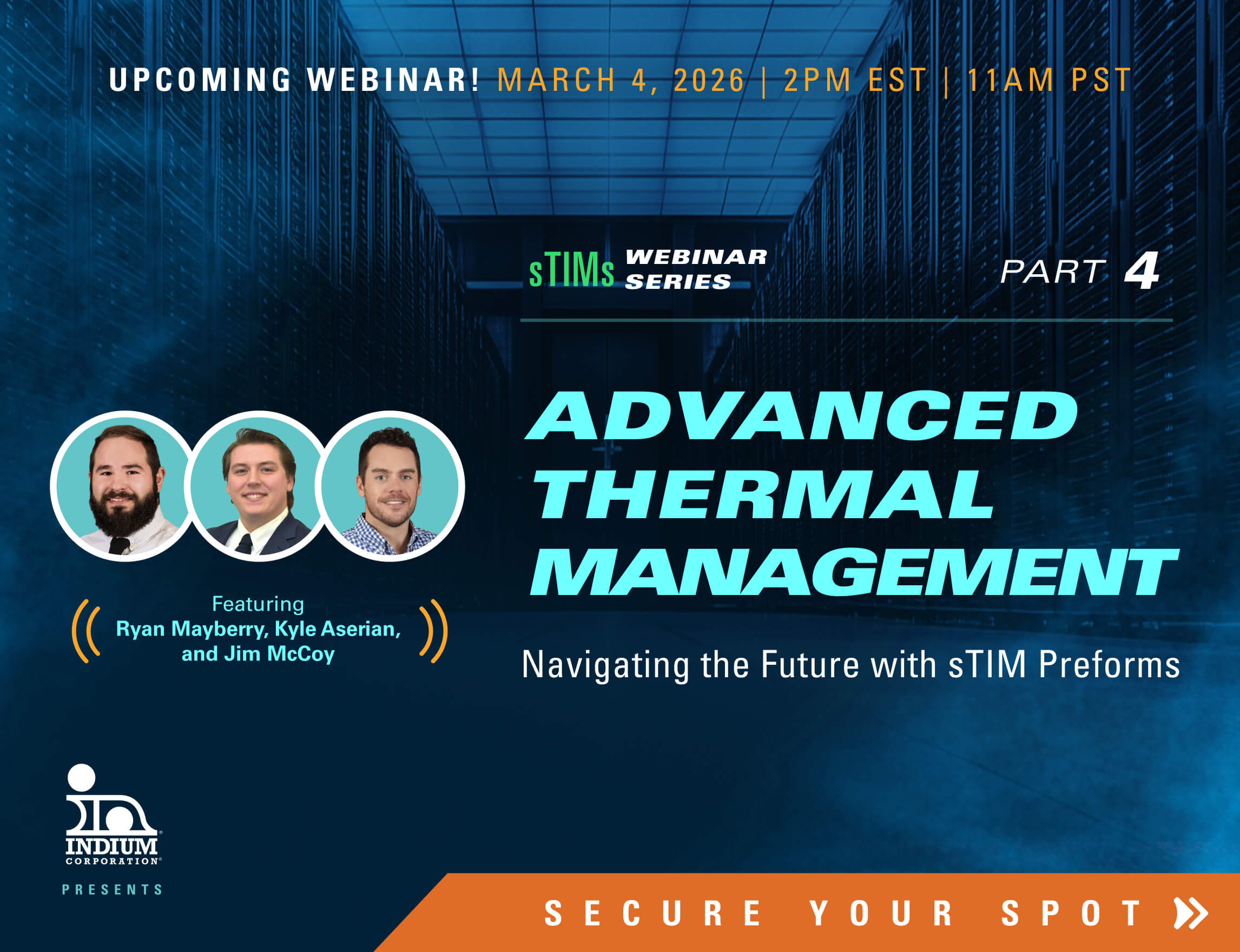 Webinar - Advanced Thermal Management: Navigating the Future with sTIM ...